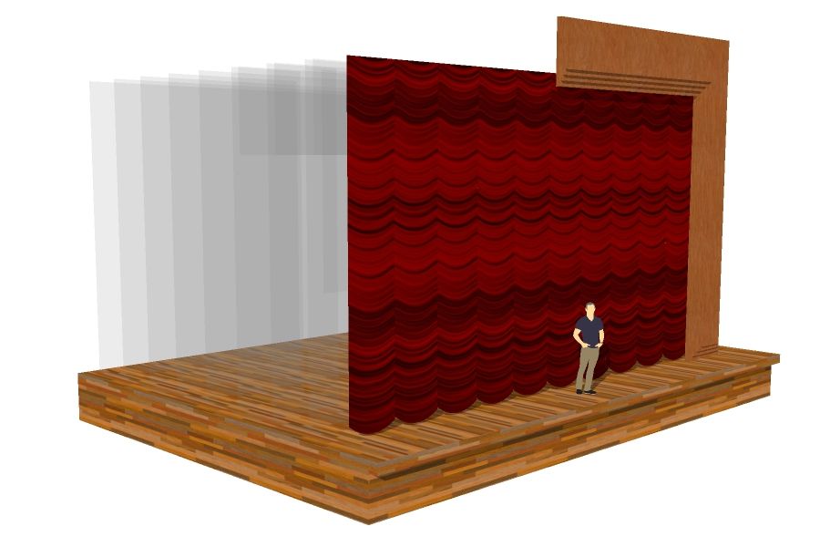 Backdrops & Cycloramas | S&K Theatrical Draperies