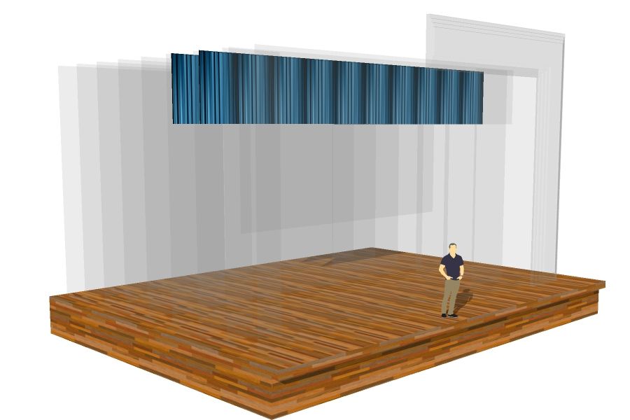 Backdrops & Cycloramas | S&K Theatrical Draperies