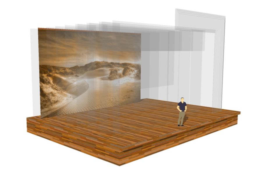 Backdrops & Cycloramas | S&K Theatrical Draperies